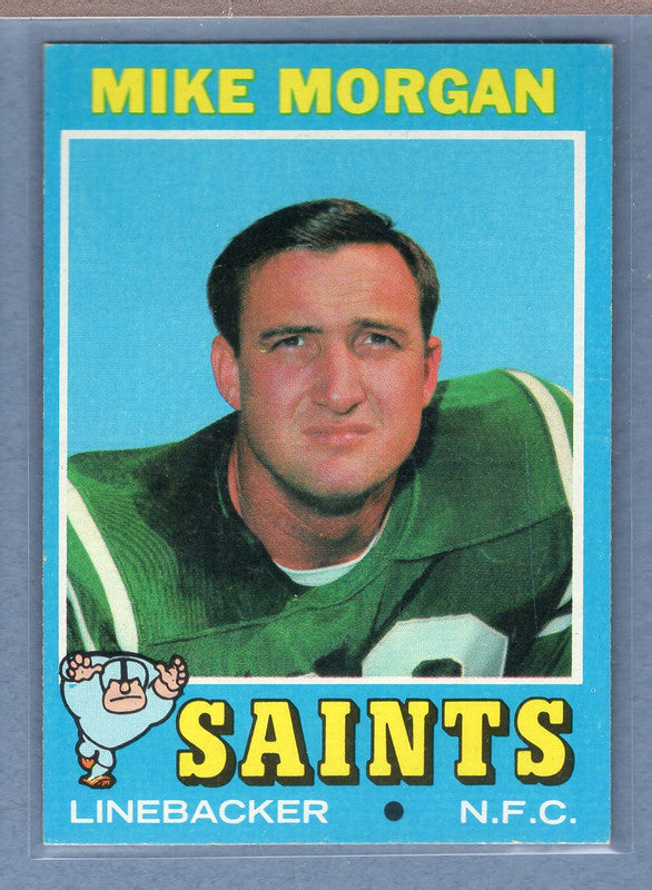 1971 Topps #57 Mike Morgan EX-MT GO260 – squirescollectibles