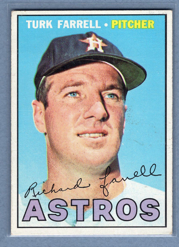 1967 Topps #190 Turk Farrell EX GO215 – squirescollectibles